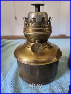 Lot Of Victorian Brass Oil Lamp Fonts c1890s Untested Selling As Is ...