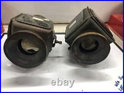 PARTS LOT #66 Vintage Old BRASS ERA Car Parts Light Lamp Carriage ...