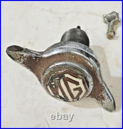 Vintage Car Parts Number Plate Lucas King Road Lamp Motor Meter Cap MG ...