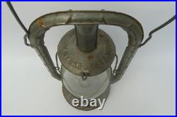 Vintage Dietz Monarch NY USA Fitzall Loc-Nob 4H Tubular Barn Lantern ...